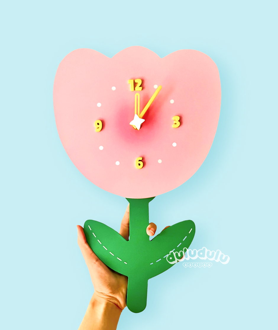 The Dreamy Tulip Clocks – duluduludesign